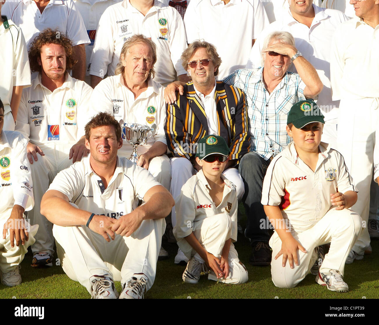 Ryan Sidebottom, David English, Eric Clapton, Jeff Thomson, Liam Botham ...