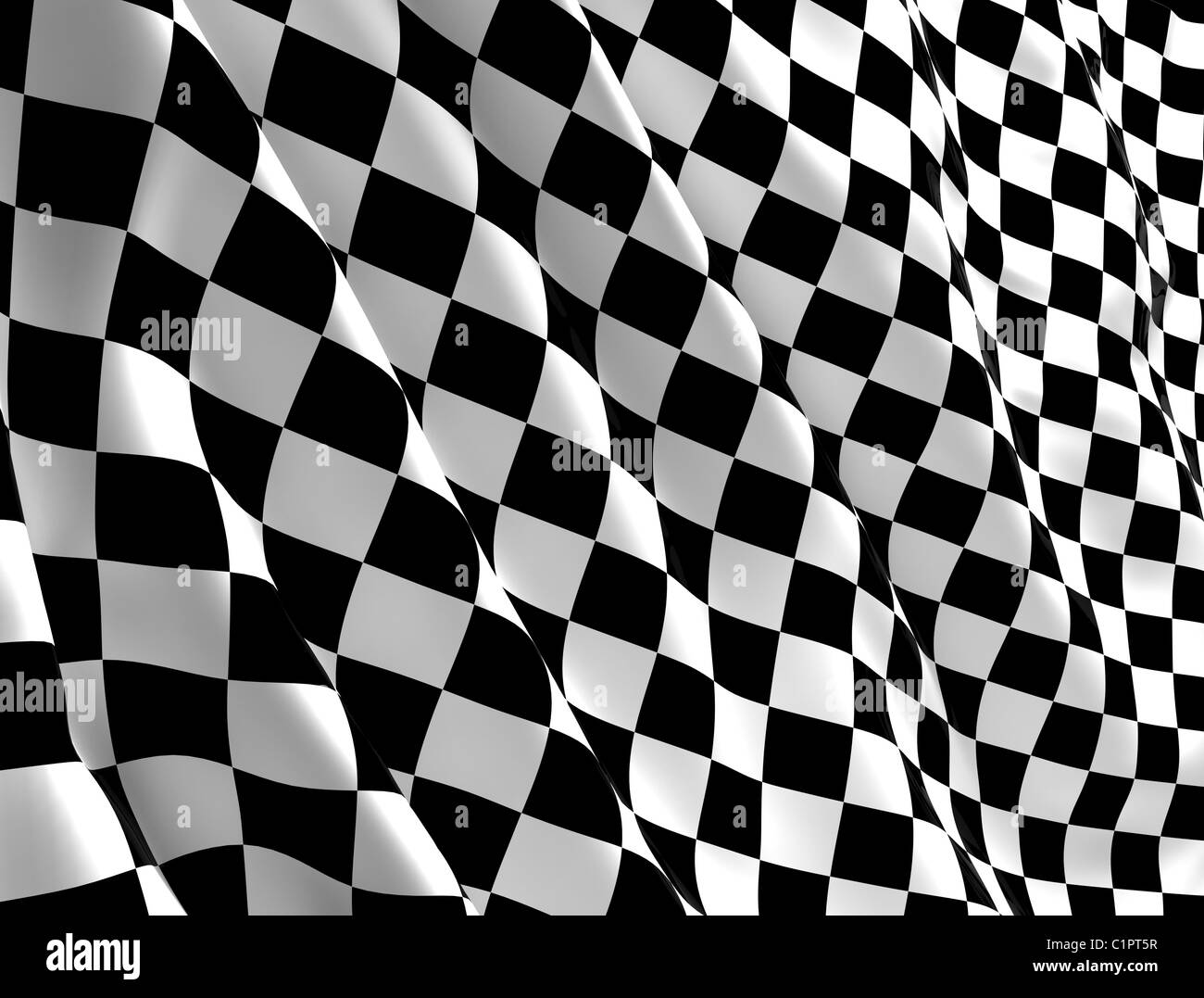 Checkered Start Line