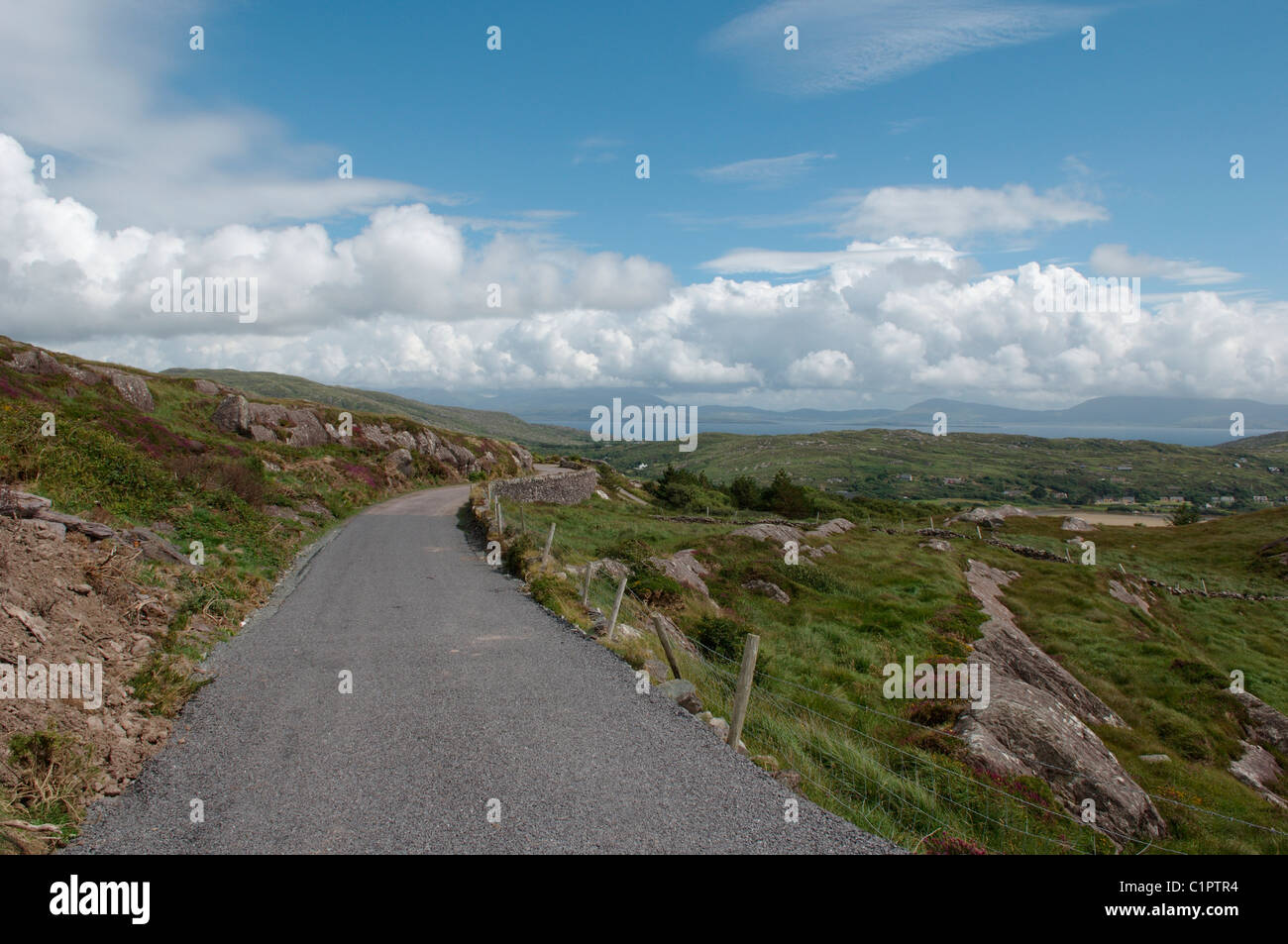 Republic of Ireland, Iveragh Peninsula, Coomakesta Pass Stock Photo - Alamy