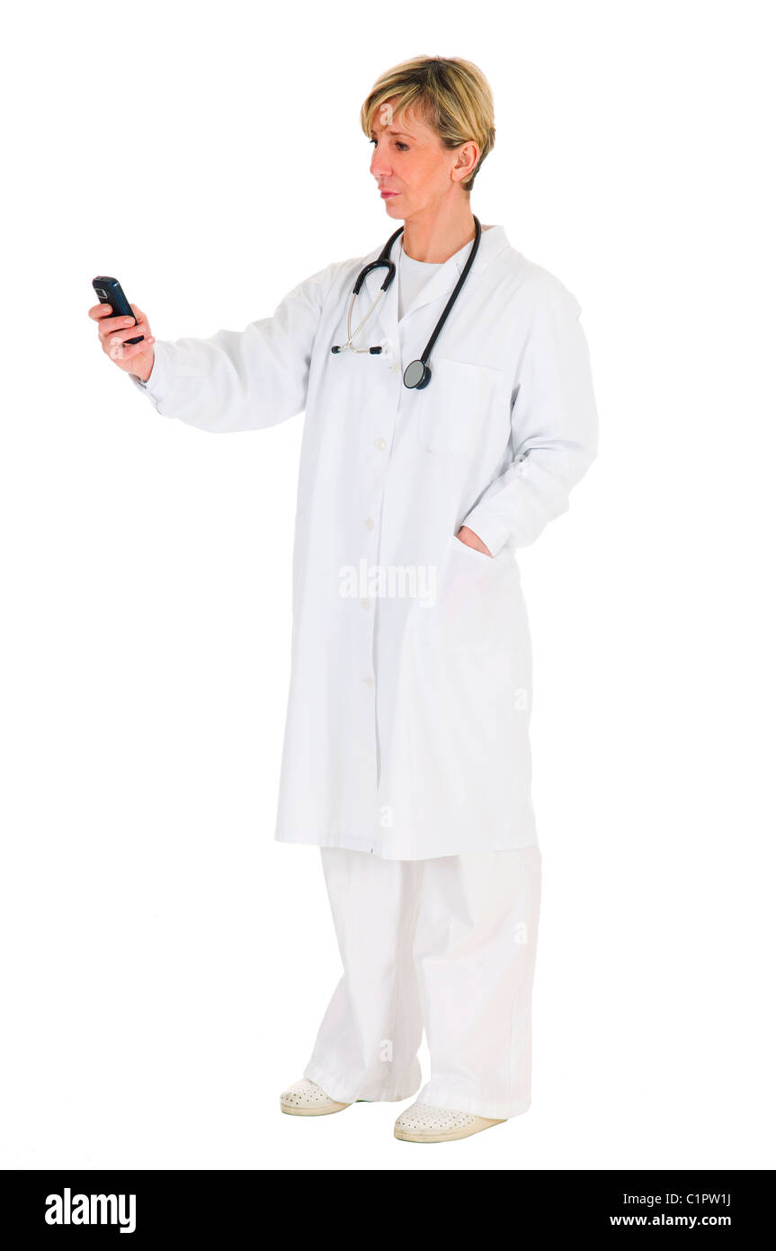 Mobile occupation Cut Out Stock Images & Pictures - Alamy