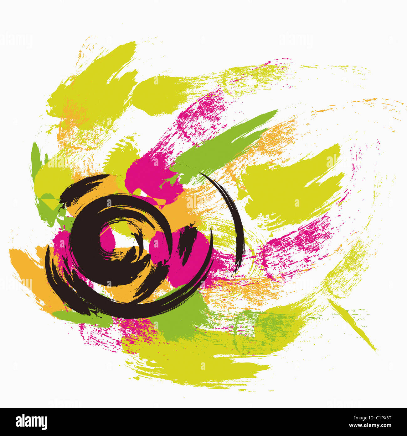 abstractive computer graphic art Stock Photo - Alamy