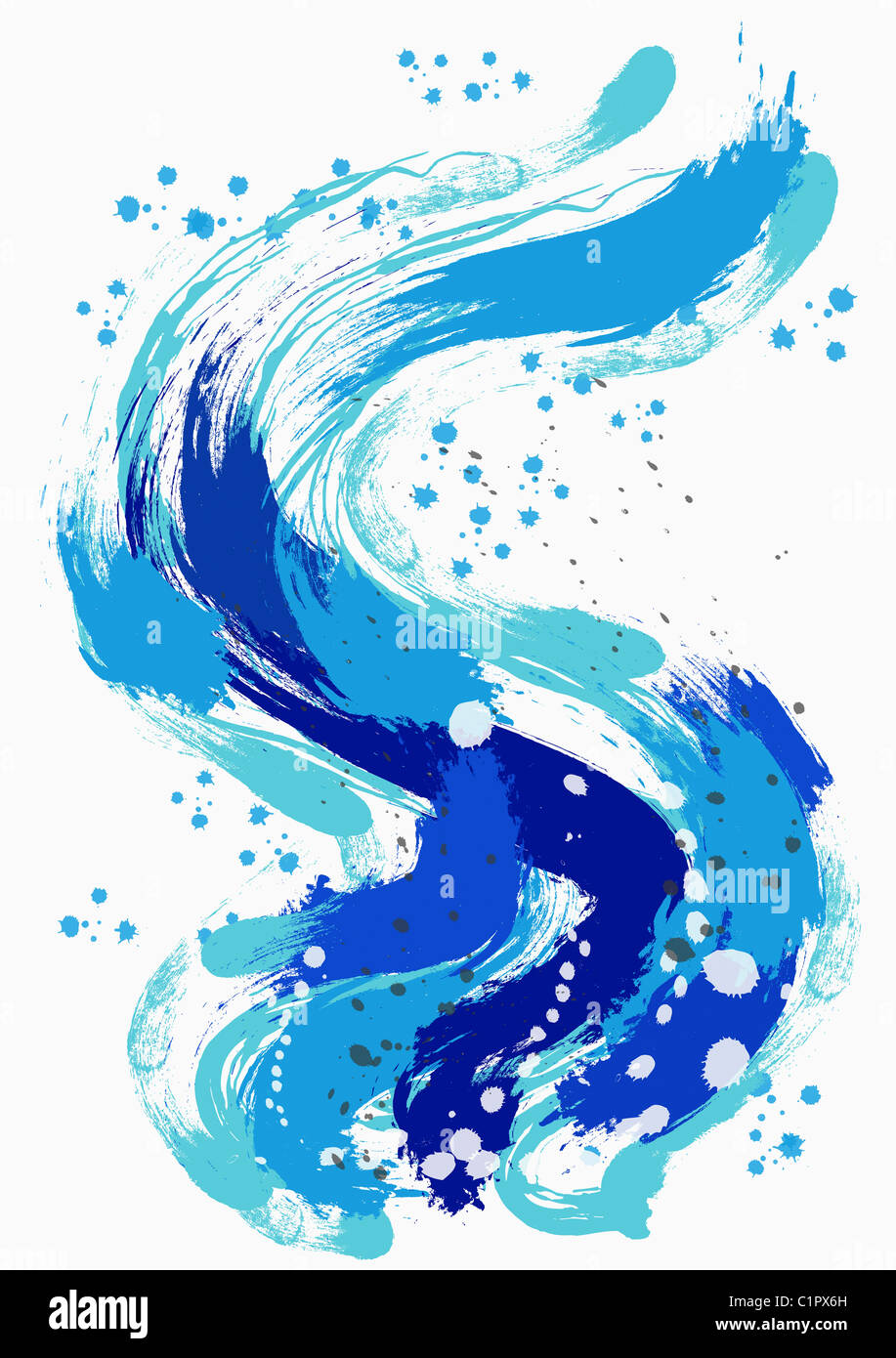 abstractive computer graphic art Stock Photo - Alamy