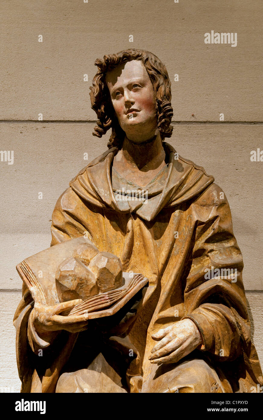 Saint Stephen, ca. 1525–30, Hans Leinberger Stock Photo - Alamy