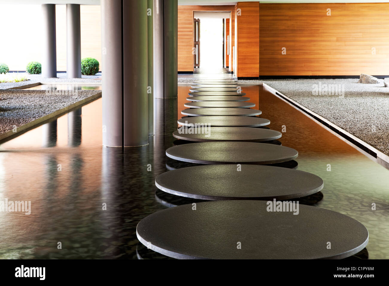 modern apartment condo hall Stock Photo - Alamy