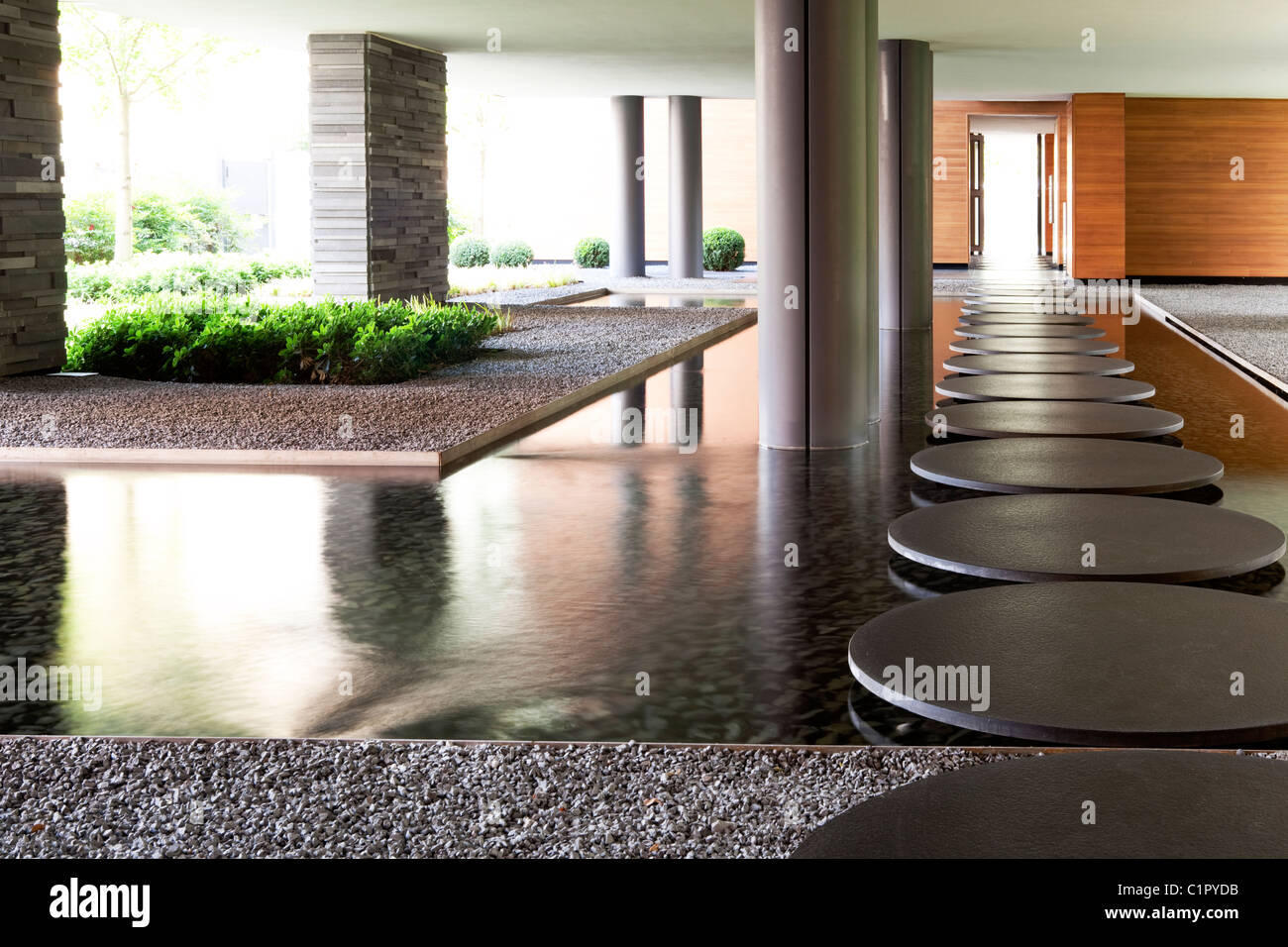 modern apartment condo hall Stock Photo - Alamy