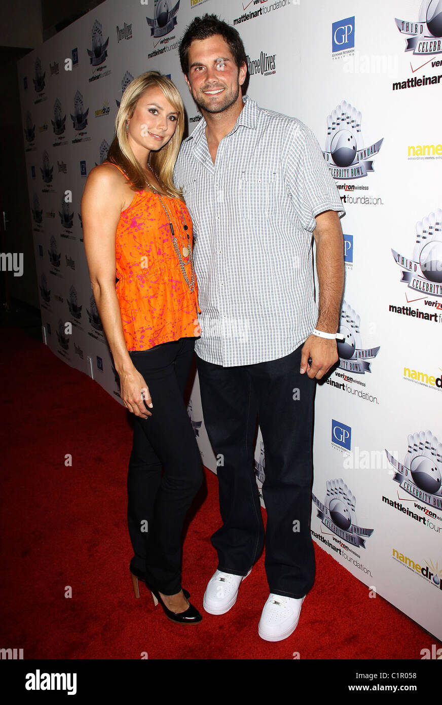 Stacey Keibler, Matt Leinart 3rd Annual Matt Leinart Foundation Bowling ...