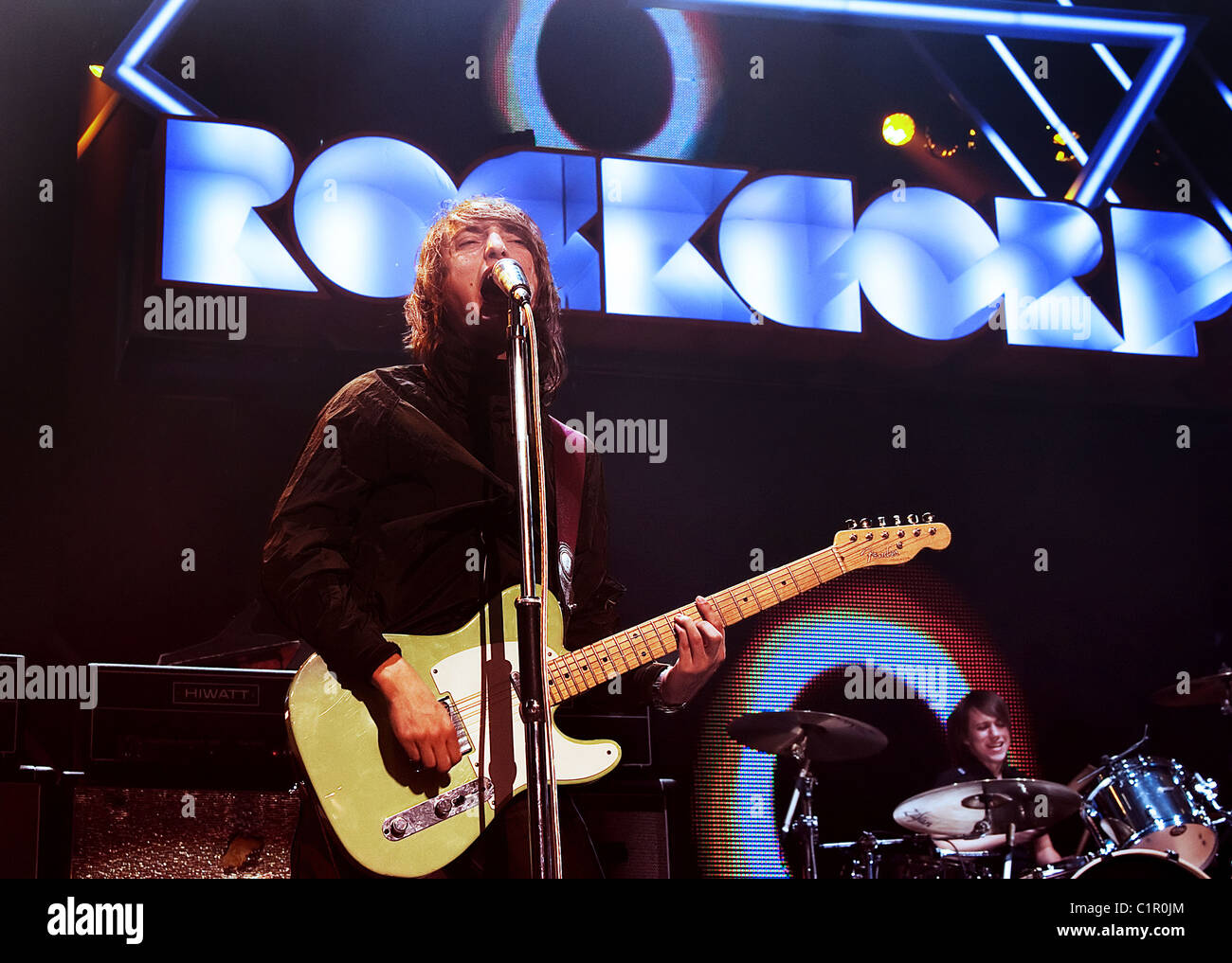 Tom Clarke of The Enemy Performing at Manchester Apollo for Orange ...