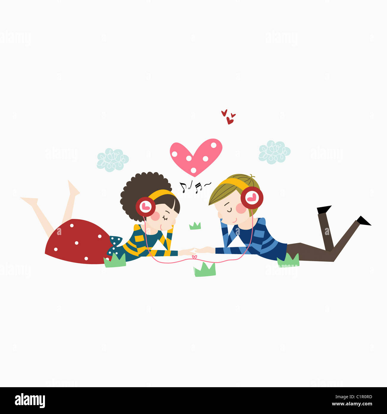 Make music together Cut Out Stock Images & Pictures - Alamy