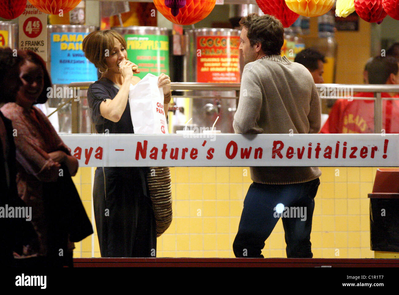 Jennifer Lopez and Alex O'Loughlin on the set of her new movie 'The ...