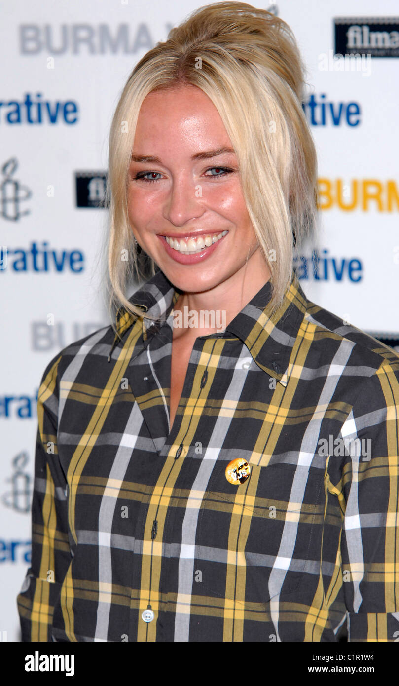 Noelle Reno attends the UK premiere of 'Burma VJ' at BAFTA London ...