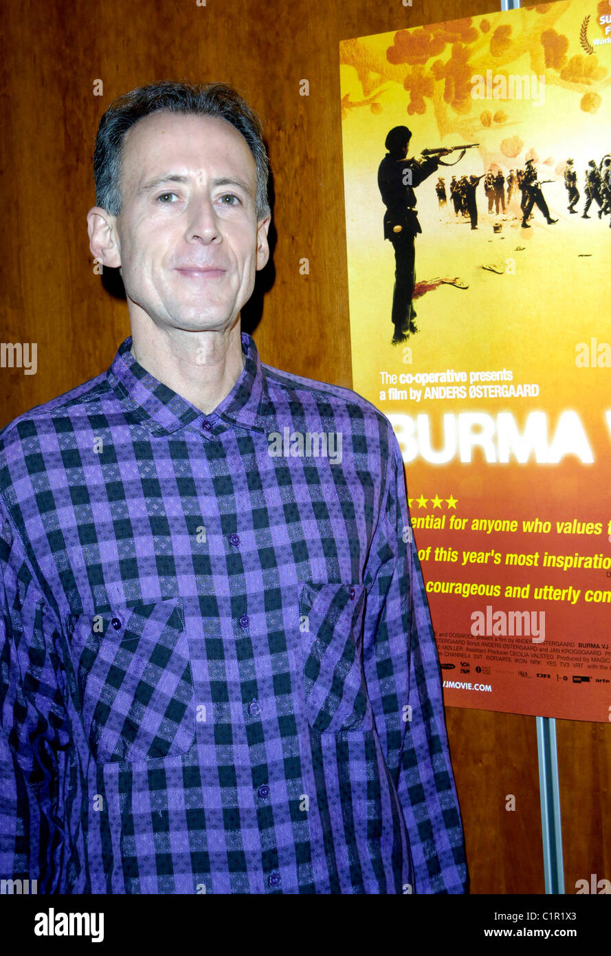 Peter Thatchell attends the UK premiere of 'Burma VJ' at BAFTA London ...