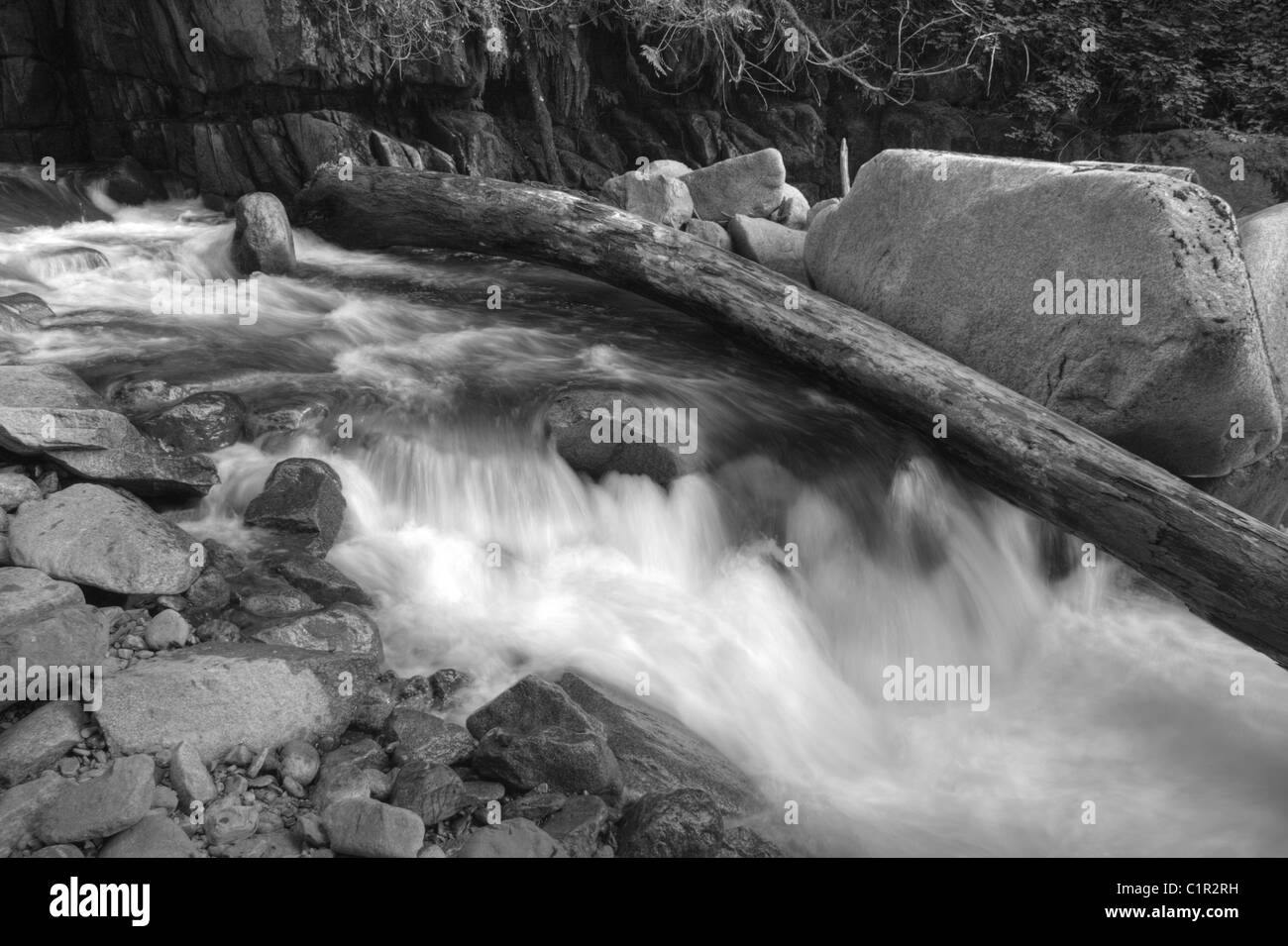 Rocks hot springs Black and White Stock Photos & Images - Alamy
