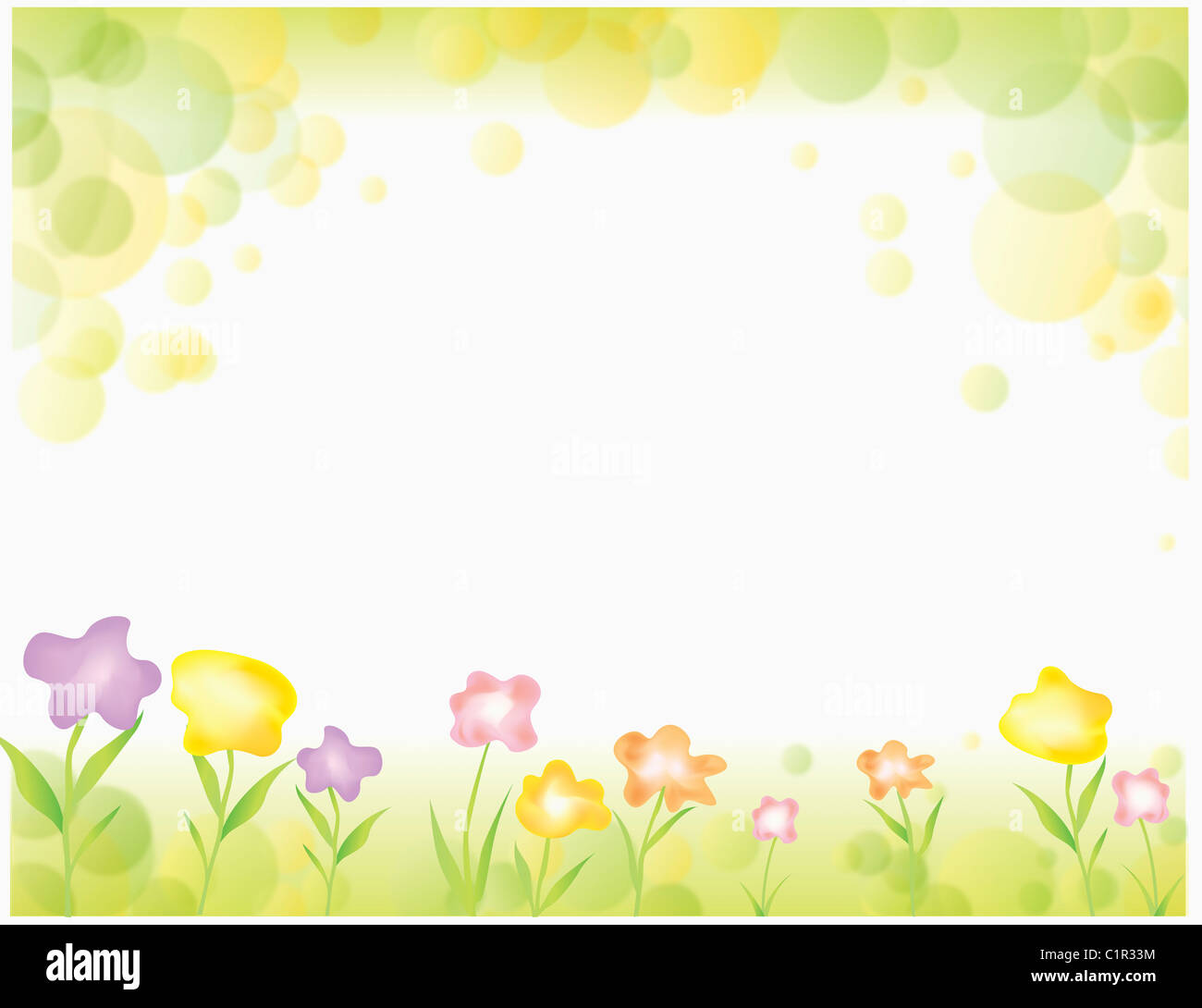 Spring Flowers Illustration High Resolution Stock Photography and ...