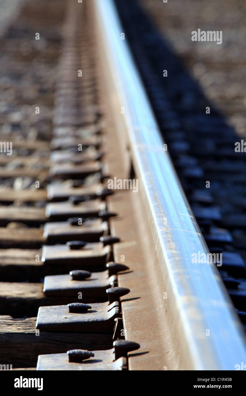 Train steel hi-res stock photography and images - Alamy