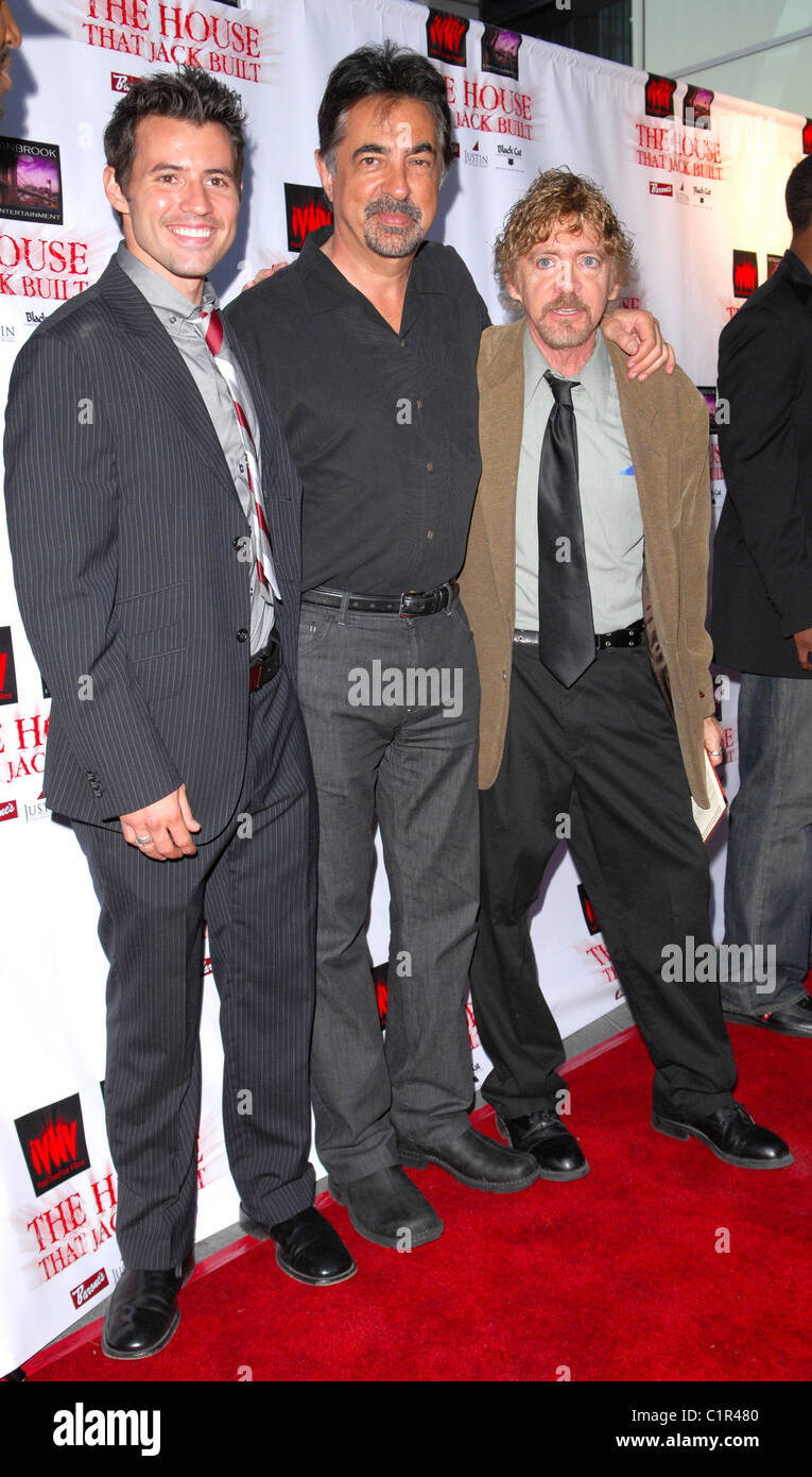 Kris Black, Joe Mantegna and Bruce Reisman the 'House that Jack Built ...