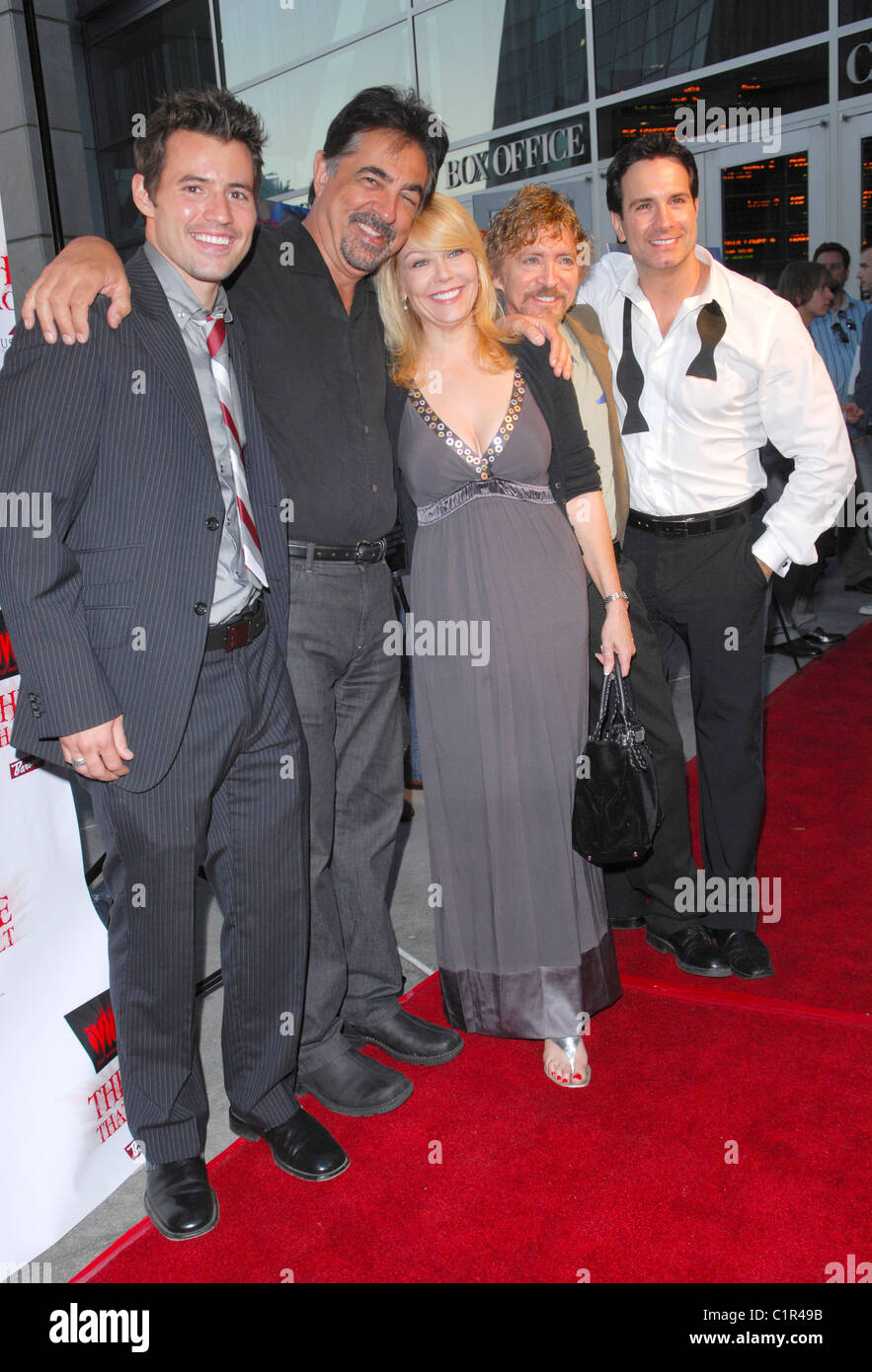 Kris Black, Joe Mantegna, Gail O'Grady, Michael Guarnera and Bruce ...