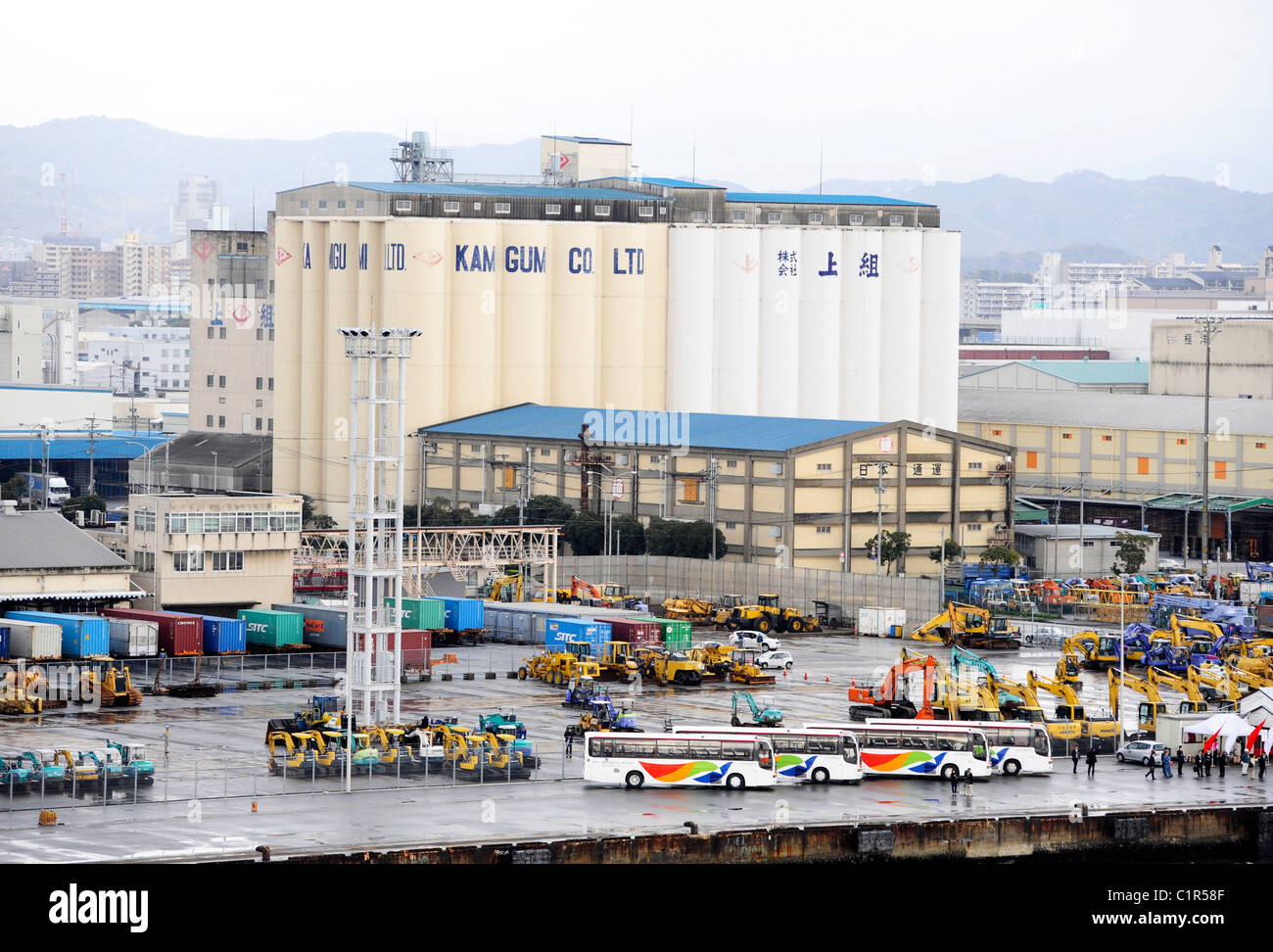 Port of Hakata, Fukuoka, Japan Stock Photo, Royalty Free Image ...