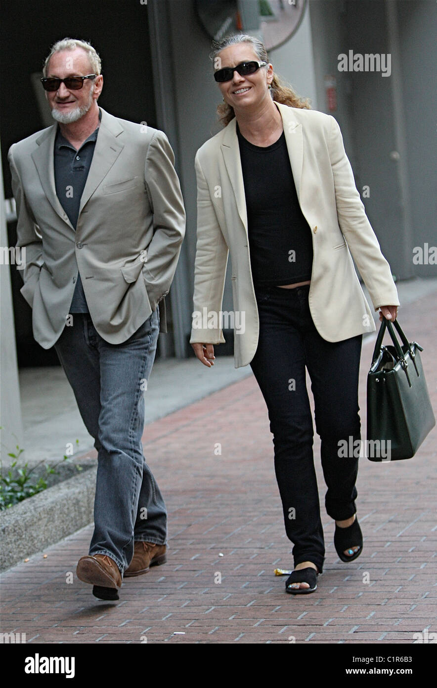 Robert Englund and his wife out and about during the Comic Con ...