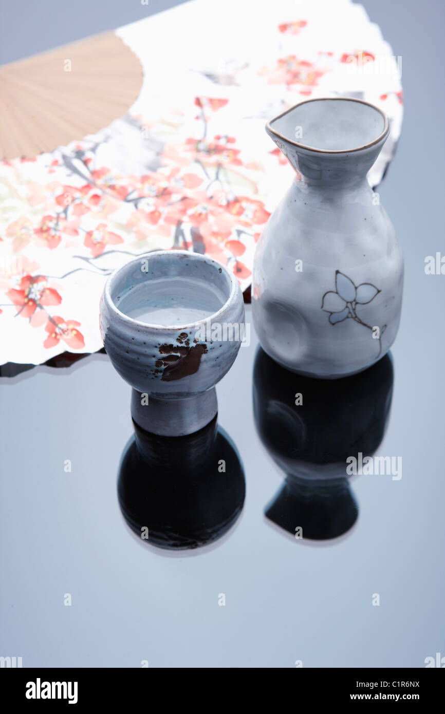 japanese alcohol sake Stock Photo - Alamy