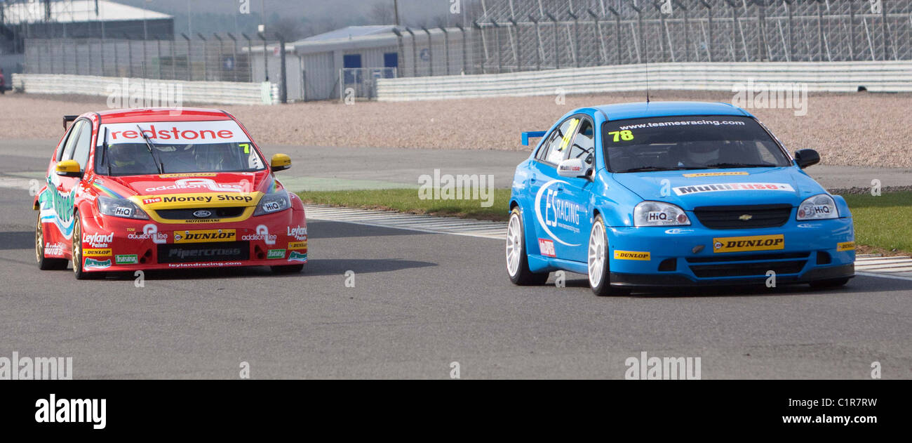 BTCC Media Day at Silverstone Stock Photo - Alamy