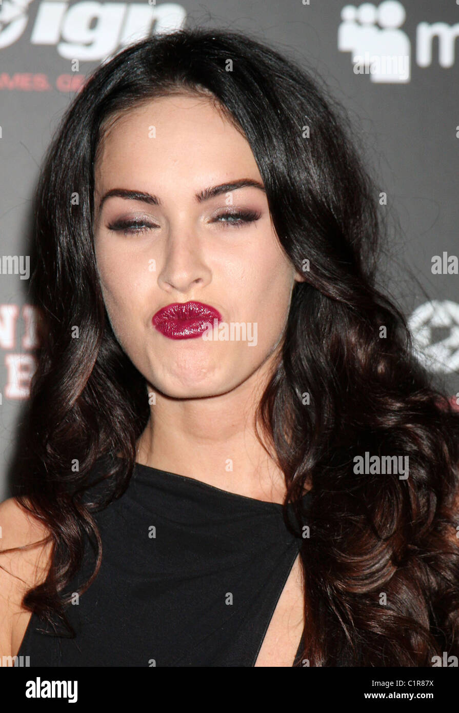 Megan Fox Myspace and IGN host a party for 'Jennifer's Body' at Comic ...