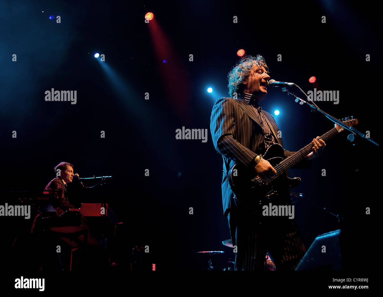 Glenn Tilbrook and Stephen Large of Squeeze performing in concert at ... Glenn Tilbrook and Stephen Large of Squeeze performing in concert at ...