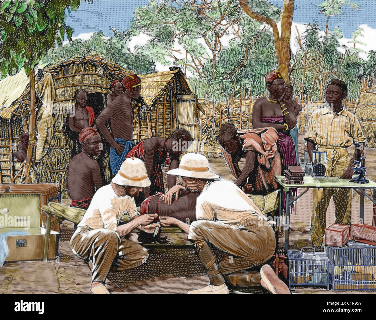 African Village Life Before Slavery