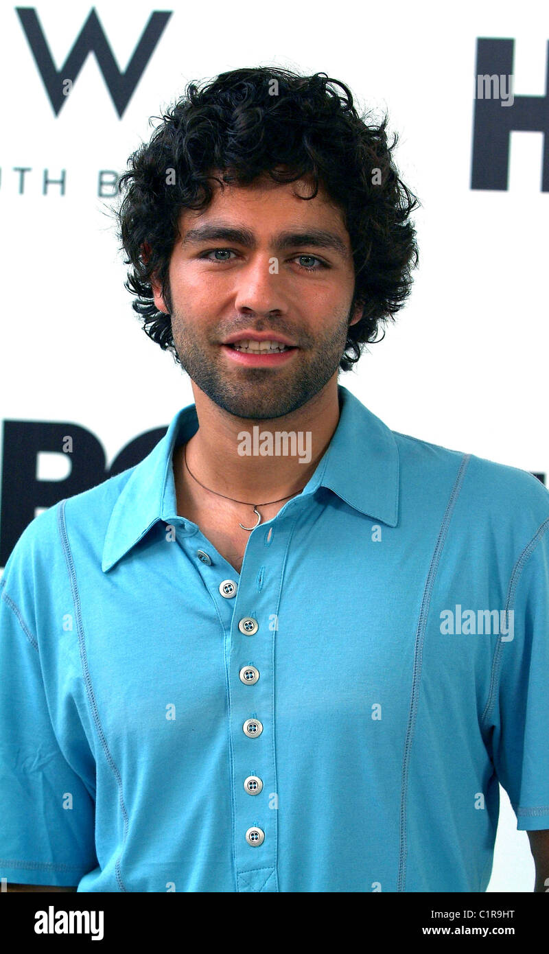Actor Adrian Grenier at the launch of the Entourage Bungalow Miami ...