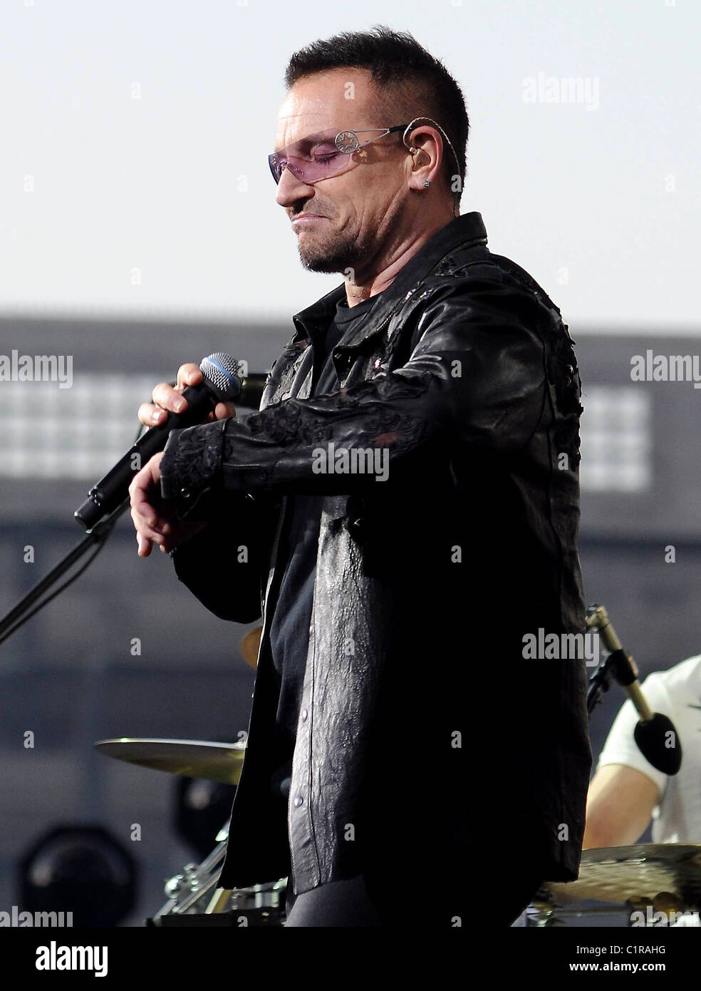Bono U2 play the first of three sold out shows in their home town of ...