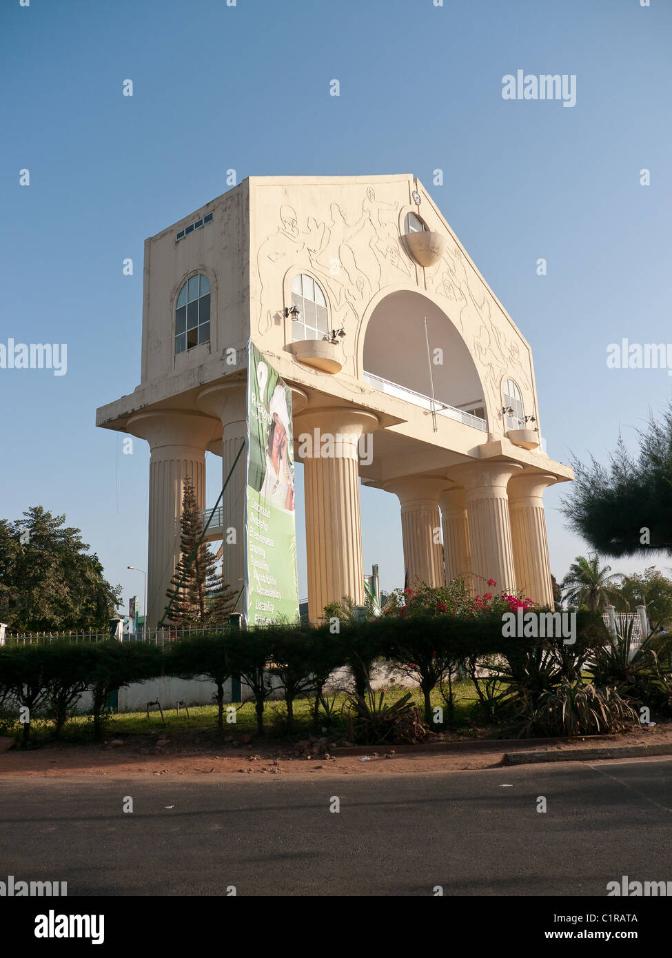 Arch 22, serves as a distinctive gateway to the Gambian capital. The ...