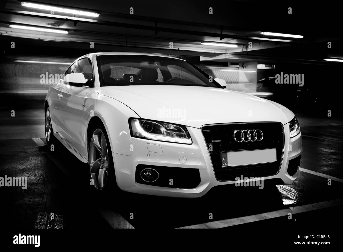 Sports car photography Black and White Stock Photos & Images - Alamy