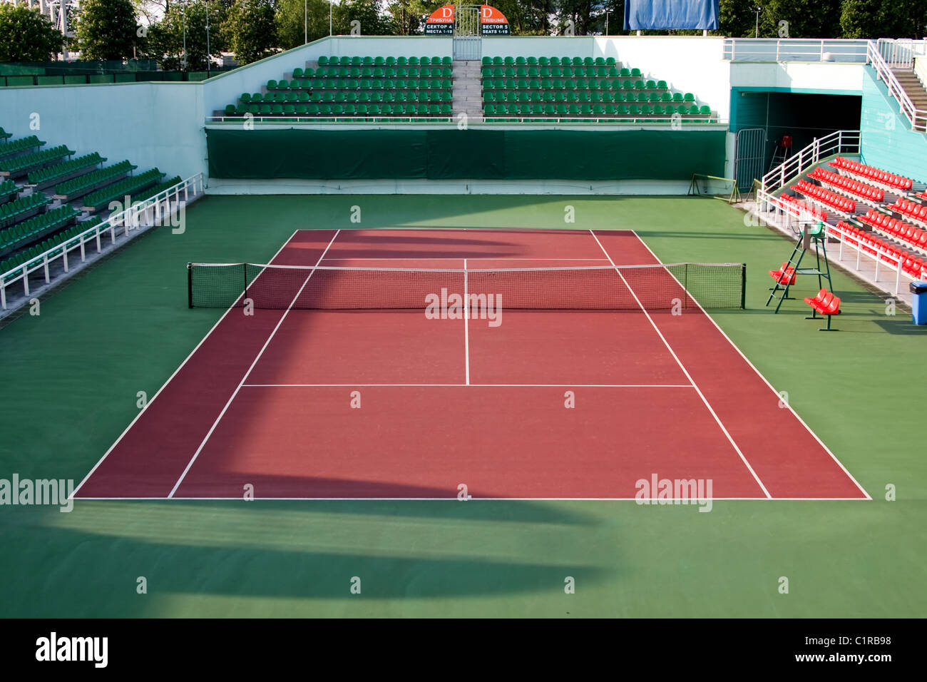 Sports tennis arena Stock Photo - Alamy
