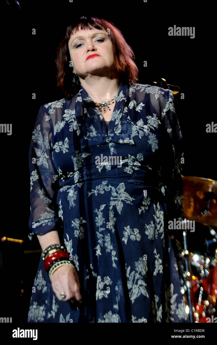 Exene Cervenka performs with X at the Orange County Fair and Event ...