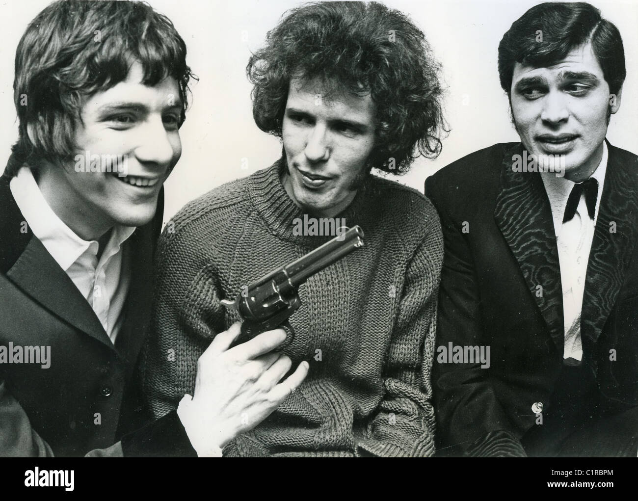 CAT STEVENS at left with Gary Leeds of the Walker Brothers and ...