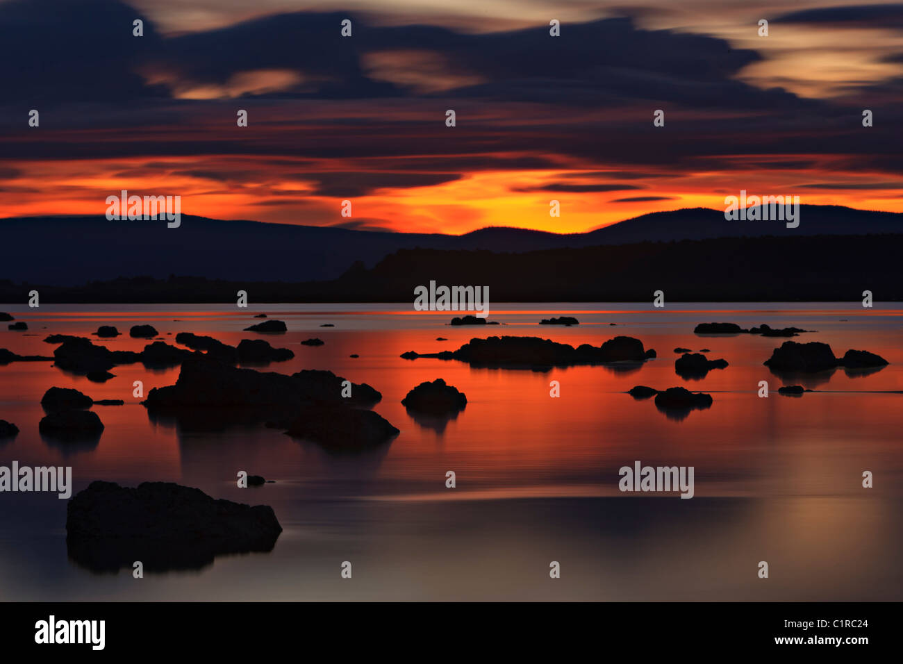 Black Point, Mono Lake, California, USA Stock Photo - Alamy