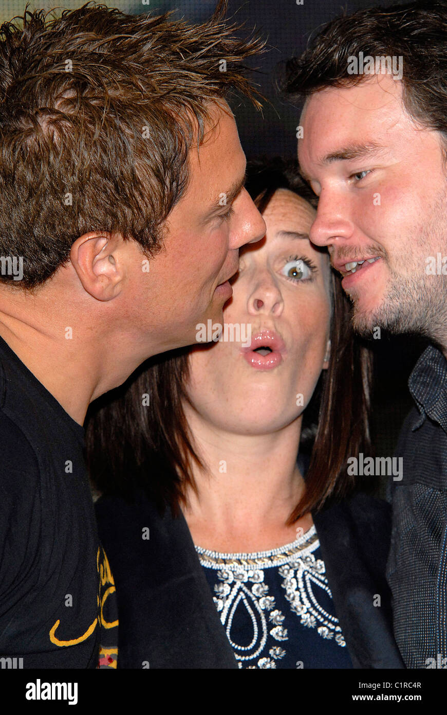 John Barrowman, Eve Myles & Gareth David-Lloyd DVD sigining for the BBC ...