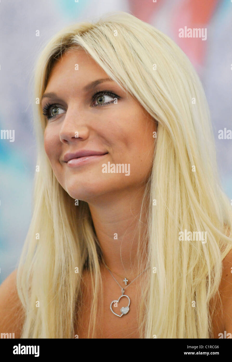 Brooke Hogan appears at Wal Mart to sign copies of her new album 'The ...