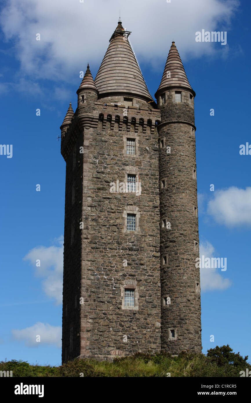 Scrabo Tower (Irish: Túr Scrabo) is located to the west of Newtownards ...