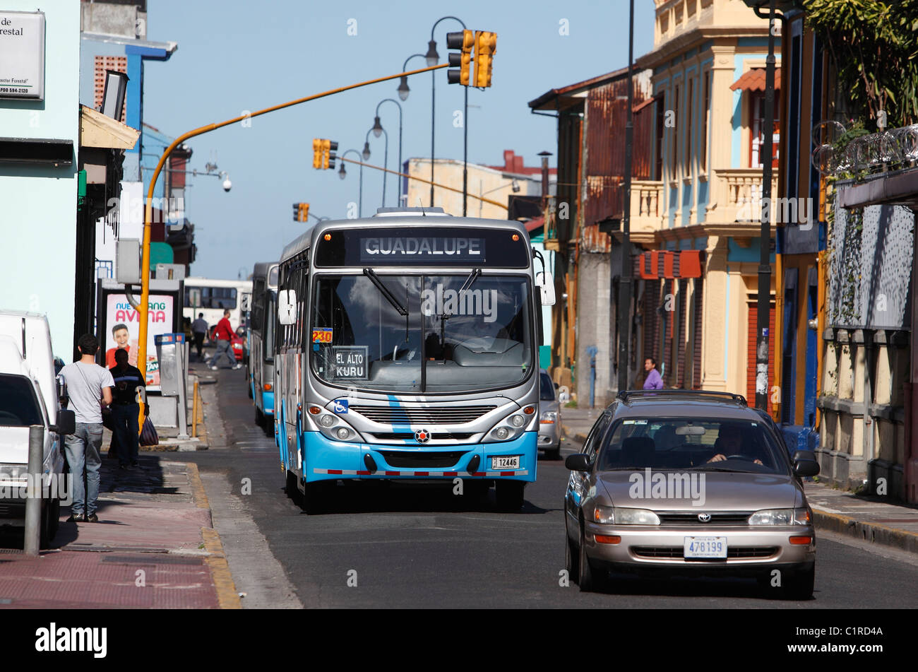 City bus, San Jose, Costa Rica Stock Photo - Alamy