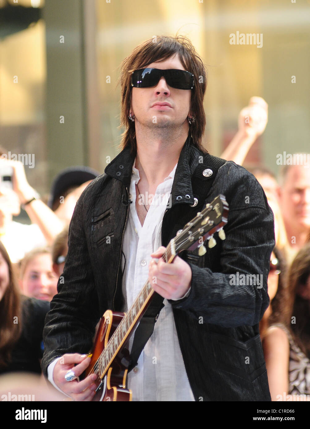 Nick Wheeler The All-American Rejects perform live at the Rockefeller ...
