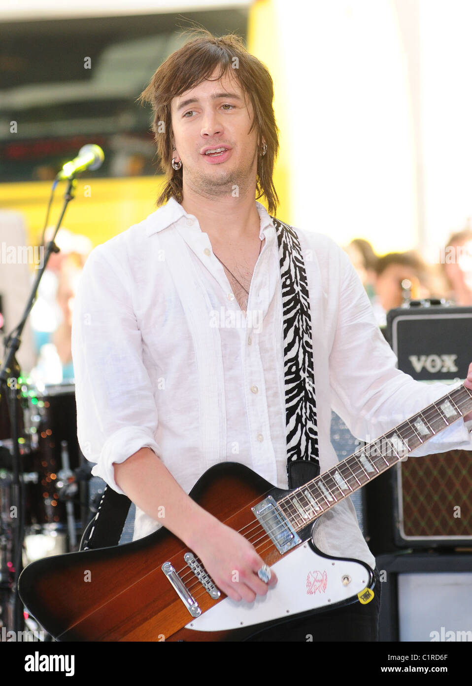 Nick Wheeler The All-American Rejects perform live at the Rockefeller ...