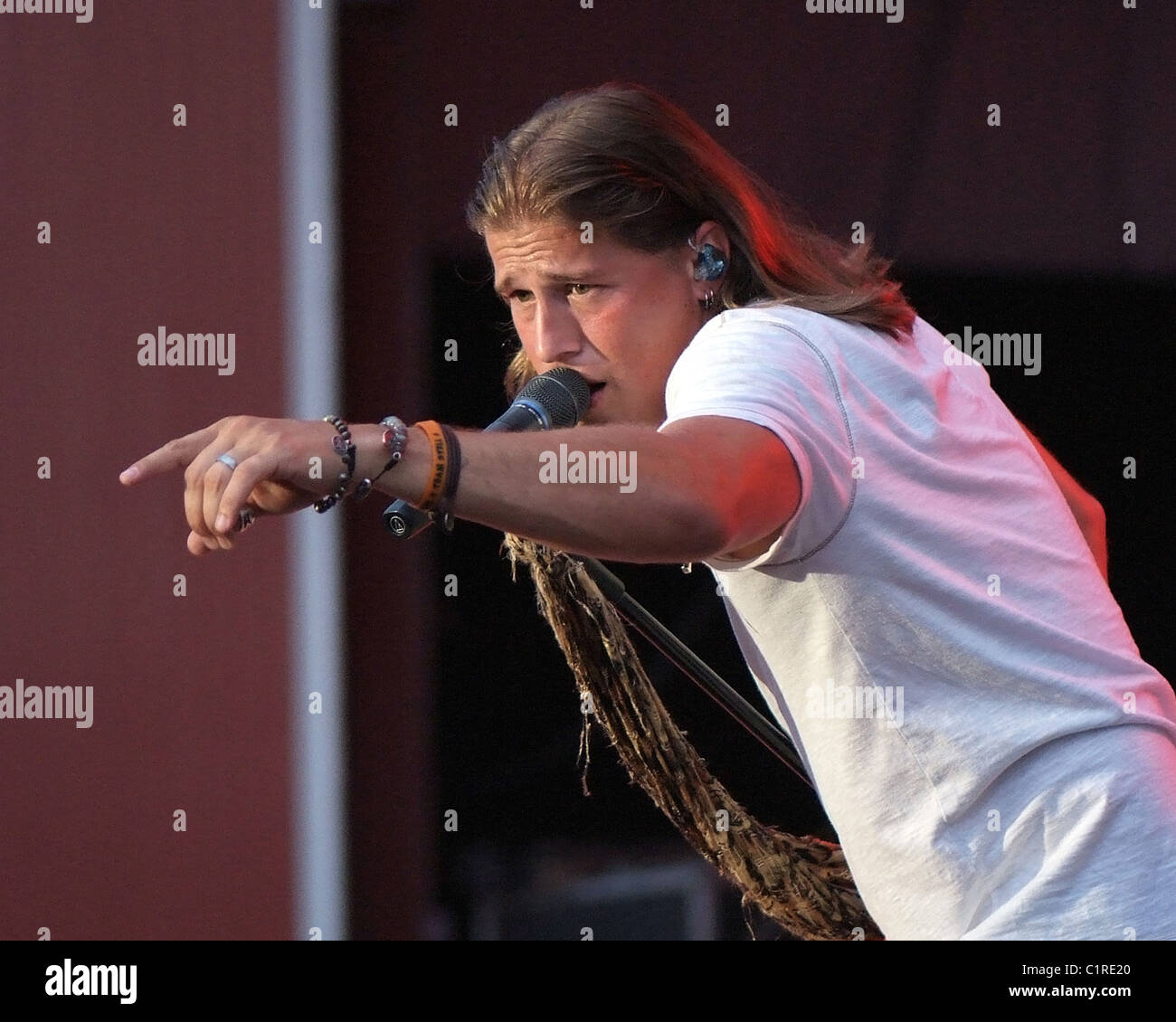 Country singer Jason Michael Carroll The Jamboree in the Hills outdoor ...