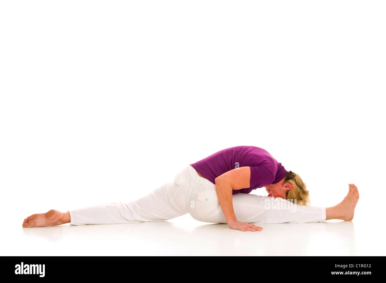 Woman split Cut Out Stock Images & Pictures - Alamy