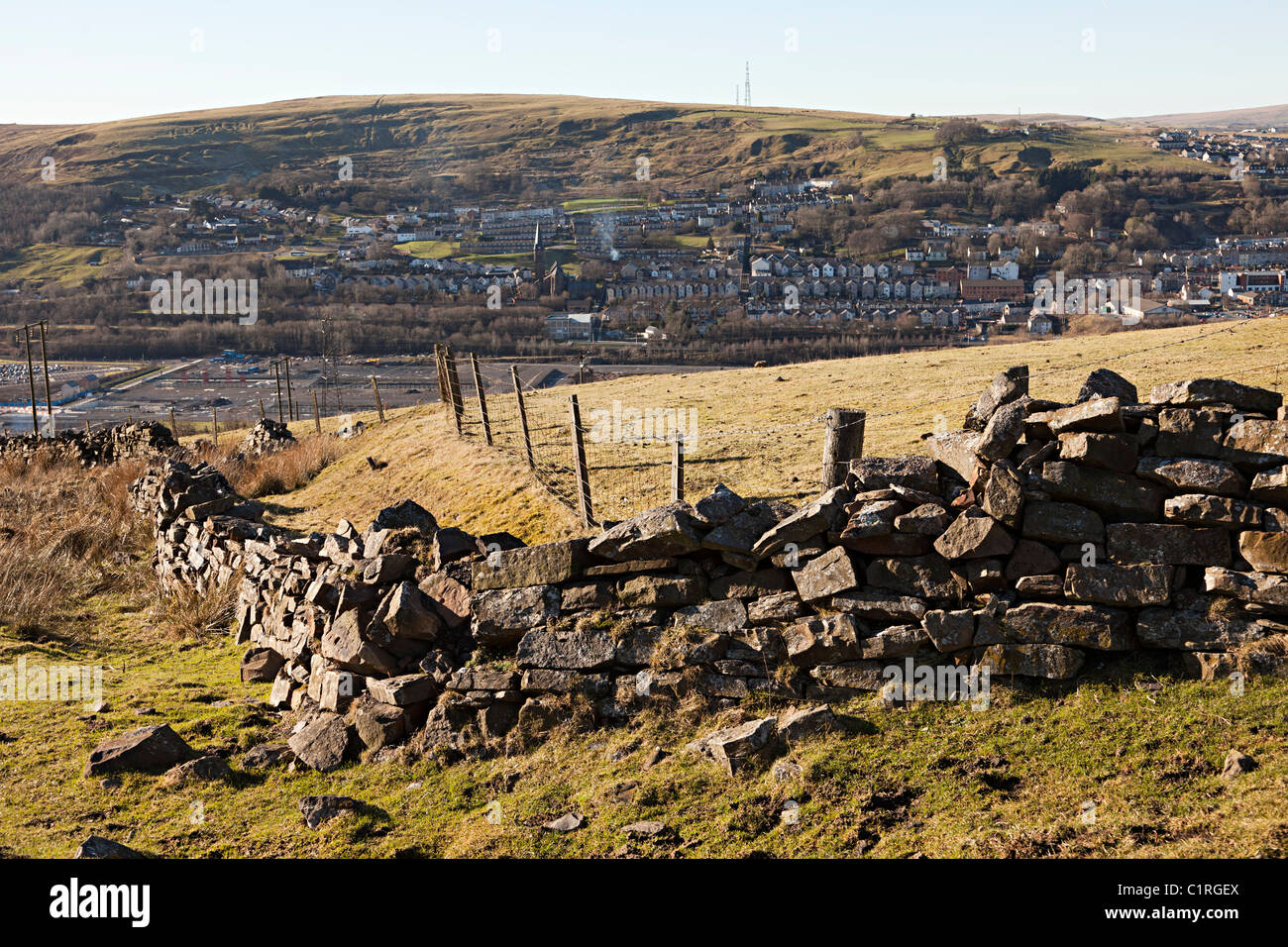 Ebbw valley hi-res stock photography and images - Alamy