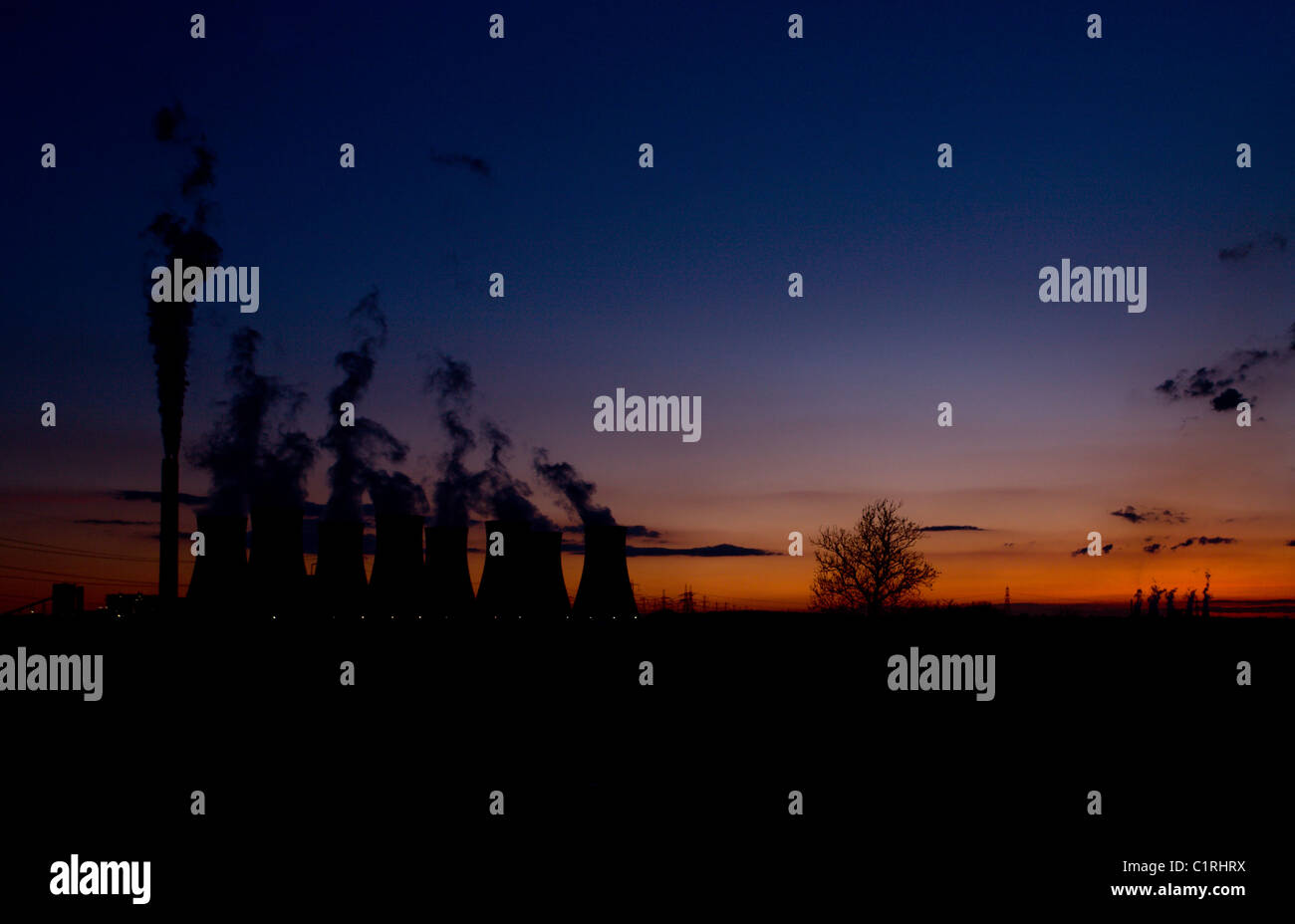 Eggborough Power Station Stock Photo - Alamy