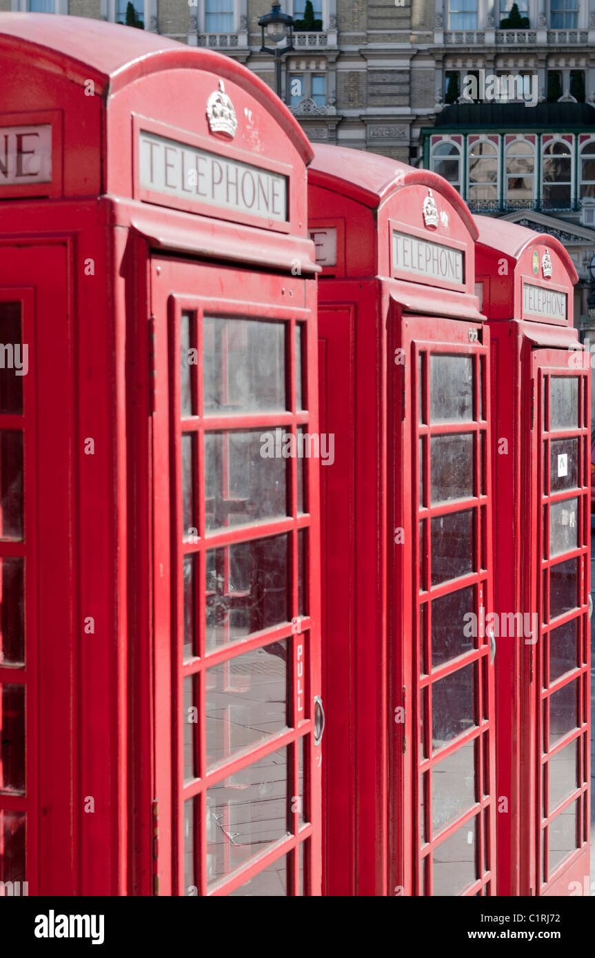 Red Telephone Boxes In London England Stock Photo Alamy red-telephone-boxes-in-london-england-stock-photo-alamy