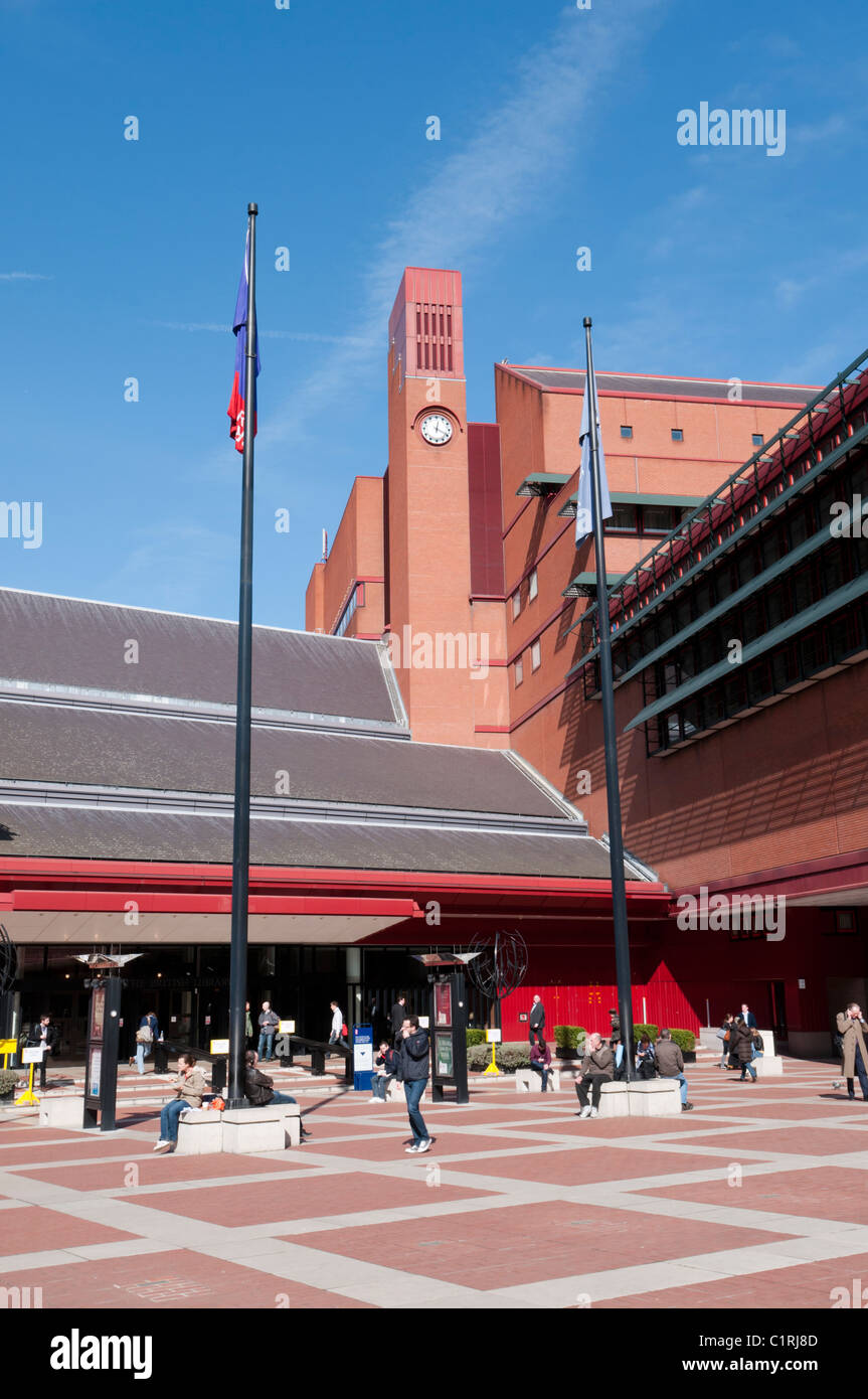The British Library in London,England Stock Photo - Alamy