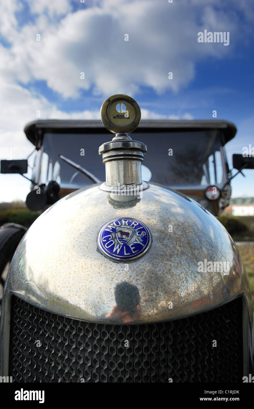 morris cowley radiator vintage car england uk Stock Photo - Alamy