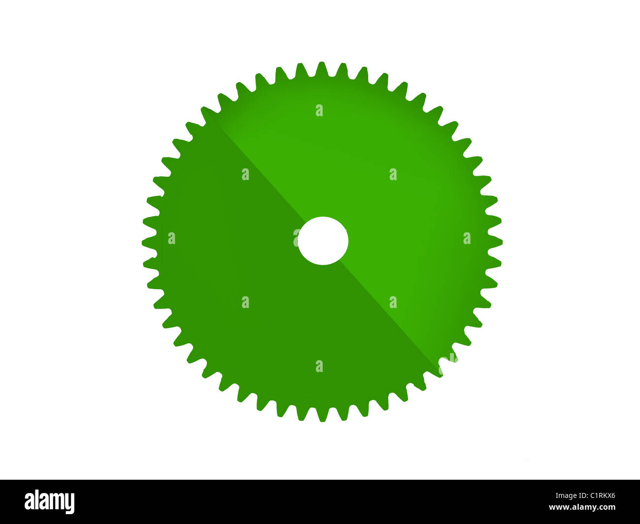 Colored vector illustrations of gears isolated on white Stock Photo - Alamy