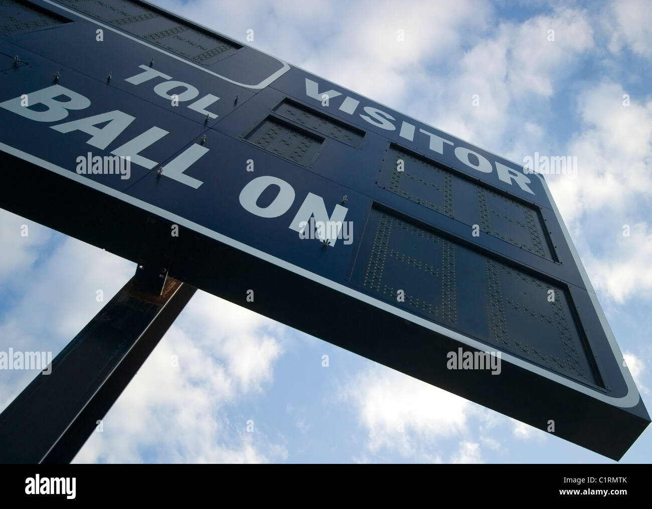 Scoreboard numbers hi-res stock photography and images - Alamy